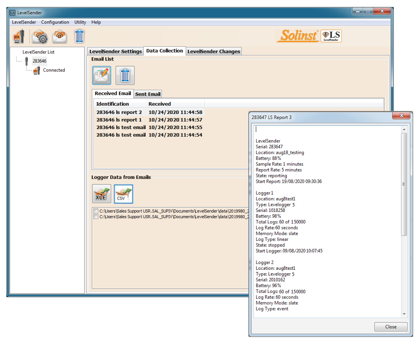 Guía de preparación del sistema de telemetría LevelSender 5