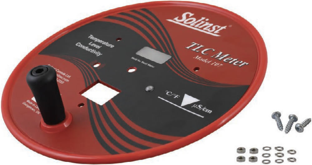 Solinst 107 TLC Meter MK3 Faceplate Replacement Instructions